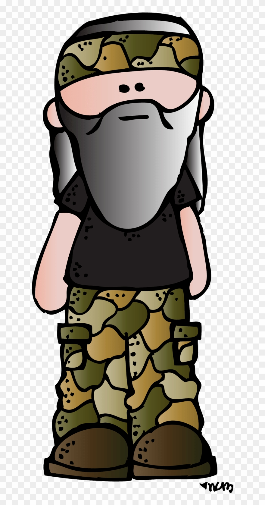 Duck Commander Clipart 2 By Kimberly - Duck Dynasty Clip Art - Png ...