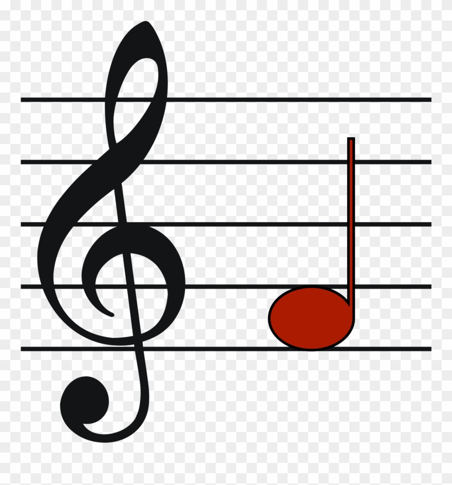 Open - Large Treble Clef Staff Printable Clipart (#2117776) - PinClipart