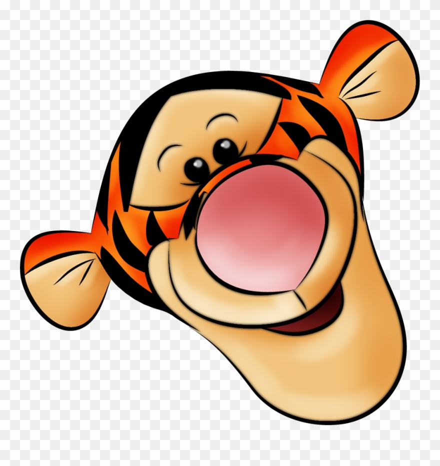 Download Tigger Printable Mask - Winnie Pooh Cara Png Clipart (#2120868 ...