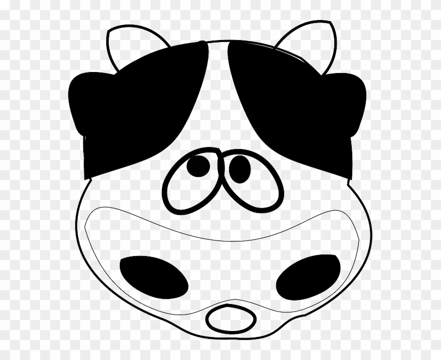 Download Moooo - Cow Face Clip Art - Png Download (#2138406) - PinClipart