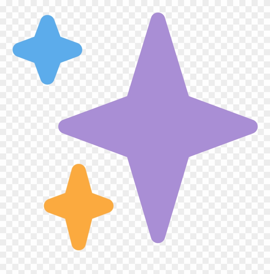 Be A Role Model - Sparkle Emoji Png Clipart (#2144382) - PinClipart