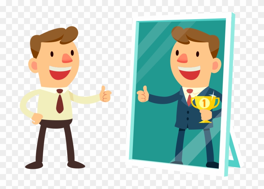 Download Get Funding - Mirror Reflection Illustration Clipart (#2147442 ...