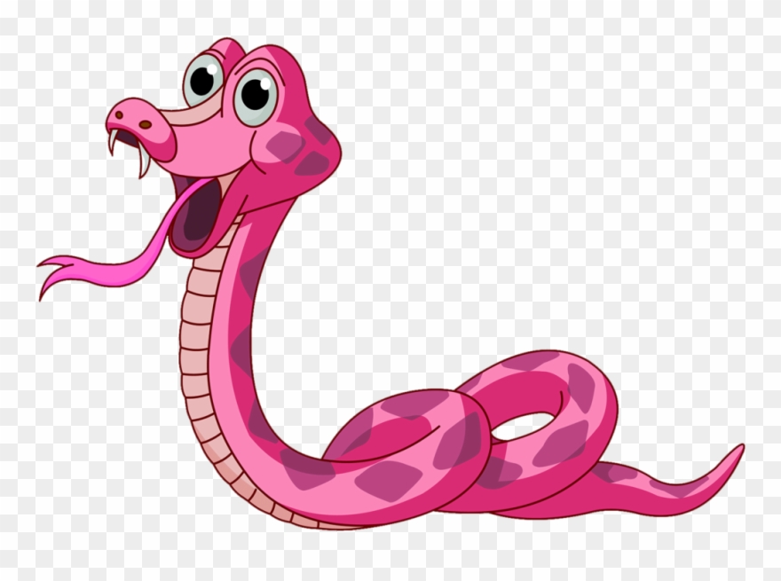 Reptile House Clipart - Cute Snake Cartoon Png Transparent Png ...