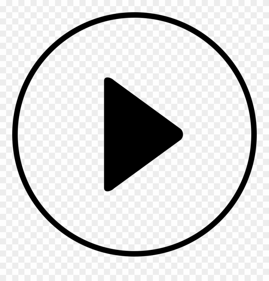 Download Free Music Icons - Play Button Icon Minimalist Clipart ...