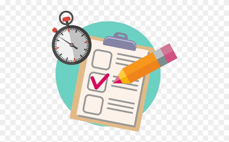 Multiple Choice Questions Are The Standard For Objective Clipart ...