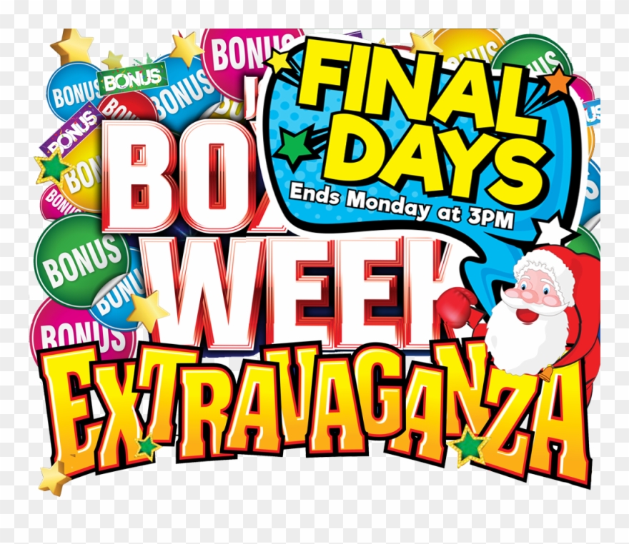 Download I'm Interested In The Bonus Boxing Week Extravaganza Clipart ...