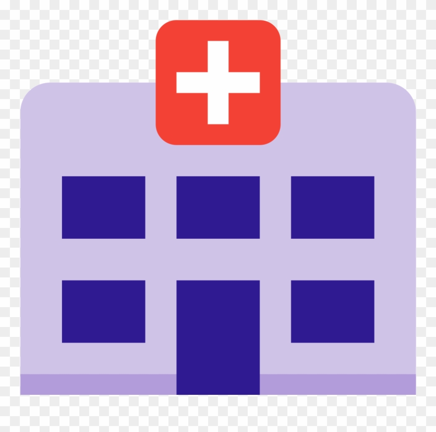 Hospital 3 Icon - Purple Hospital Icon Clipart (#2182252) - PinClipart