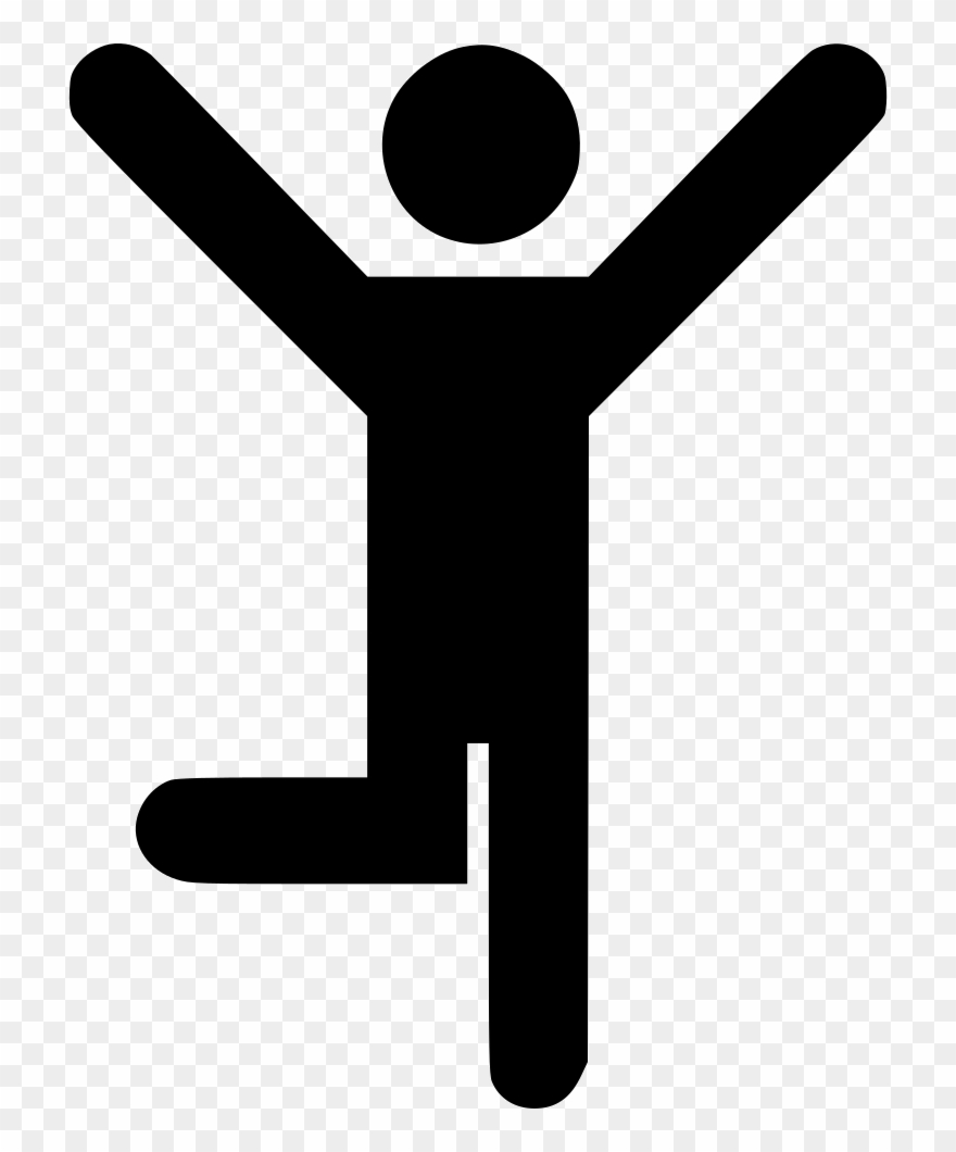 Download Hurray One Leg Svg Png Icon Free Download - Icon Clipart ...