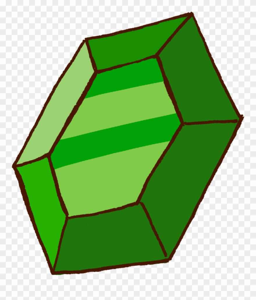 Download Zelda Rupee Png - Green Rupee Zelda Png Clipart (#2187738 ...