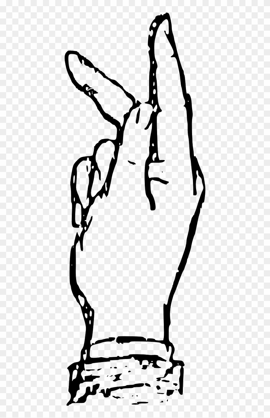 Download Hand Gesture Alphabet Deaf Hand Png Image - Hand Sign For K ...