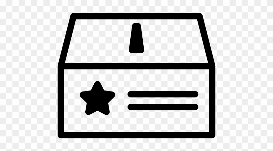 Ballot Box Rubber Stamp Clipart (#229400) - PinClipart