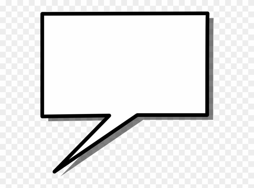 Free Vector Callout Square Cloud Clip Art - Square Call Out Box - Png ...