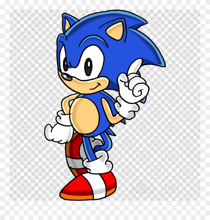 Classic Sonic The Hedgehog Png Clipart Sonic The Hedgehog - Sonic The ...