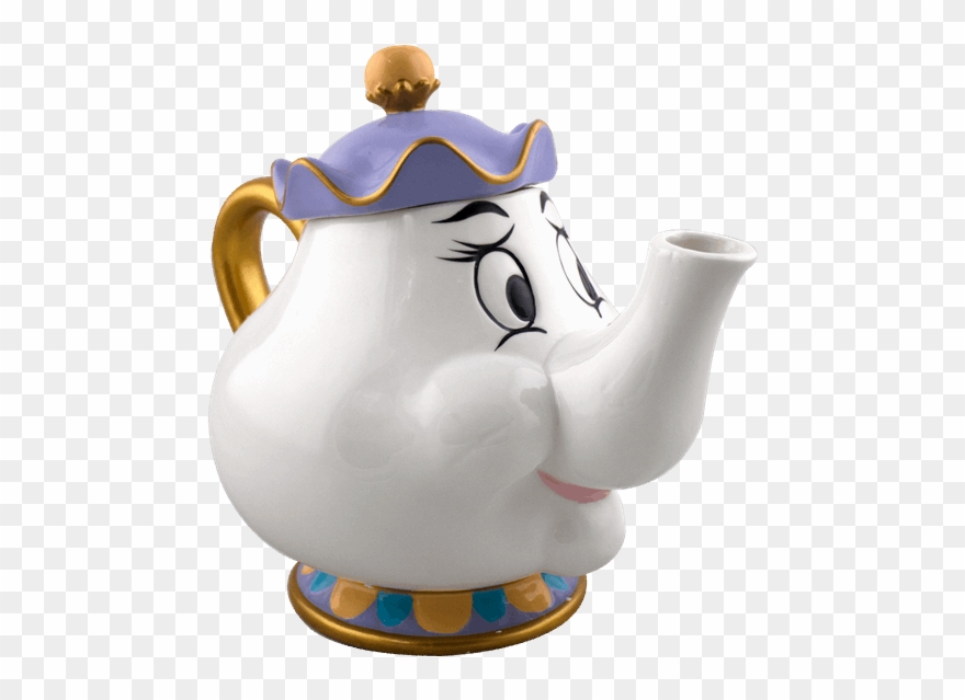 Teapot Clipart Mrs Potts - Png Download (#2234951) - PinClipart