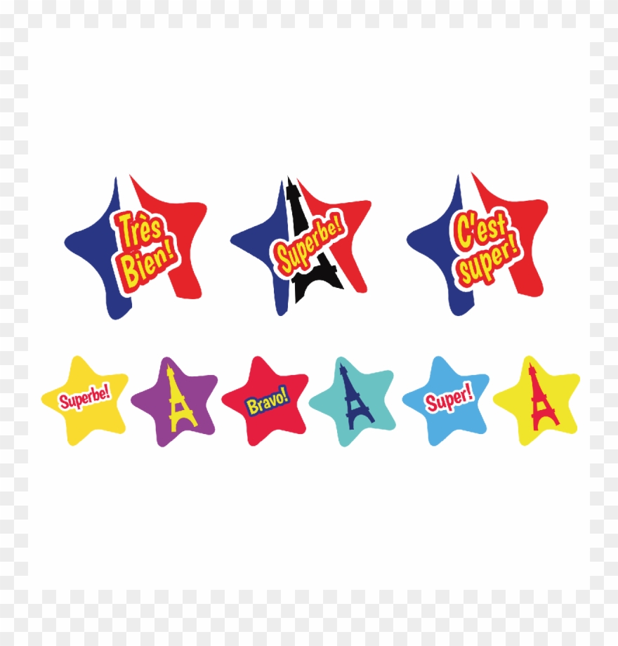 French Stars Bumper Clipart (#2277950) - PinClipart