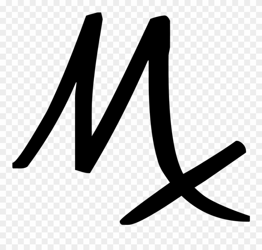 Mx, A Symbol For Minim In The Apothecaries' System - Math Symbols That ...