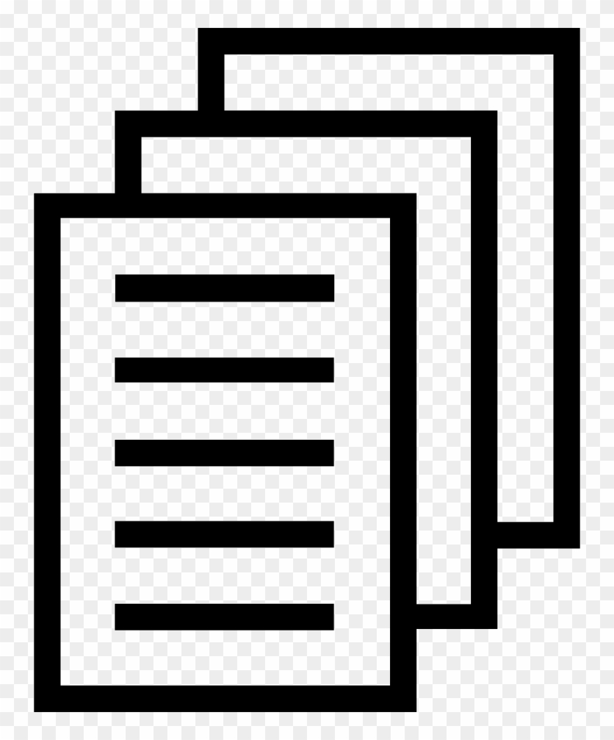 Download Document Clipart Stack Papers - File Stack Icon Png ...