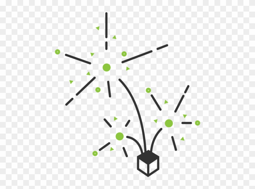 Download Green Fireworks-01 Clipart (#2313835) - PinClipart