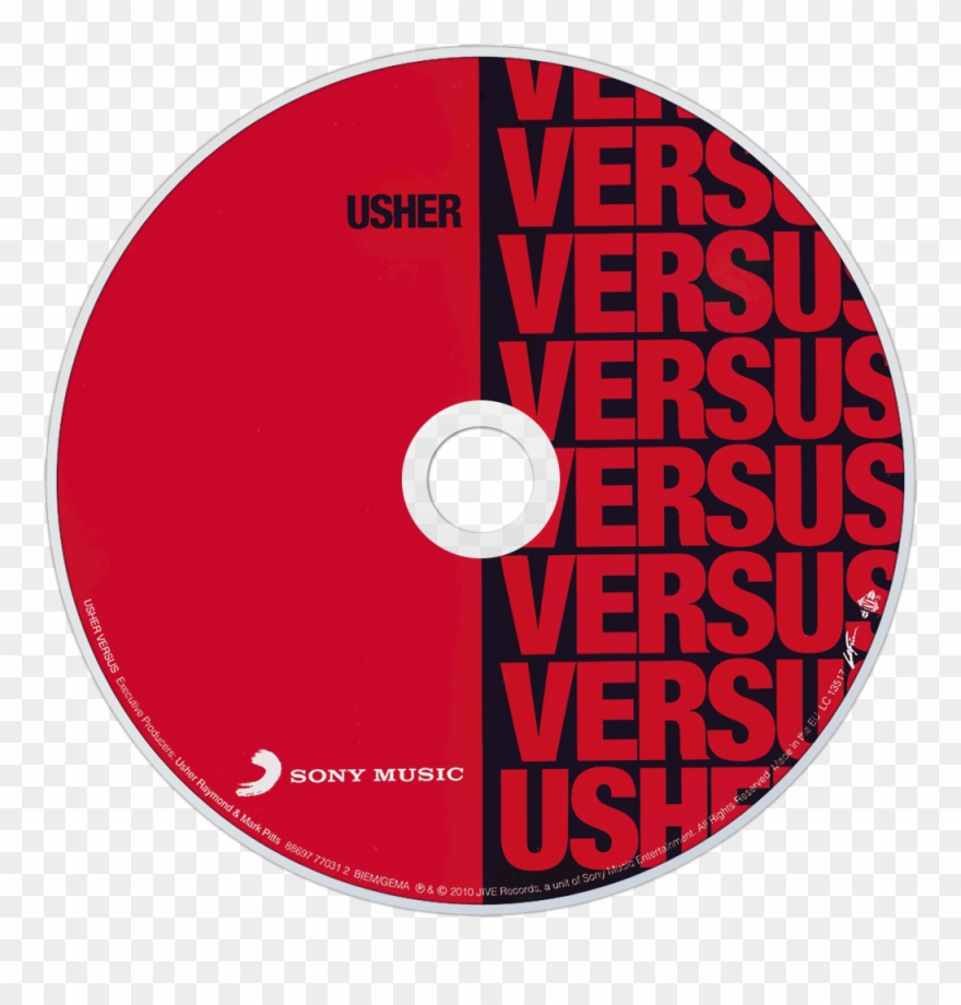 Usher Versus Cd Disc Image Clipart (#2323346) - PinClipart