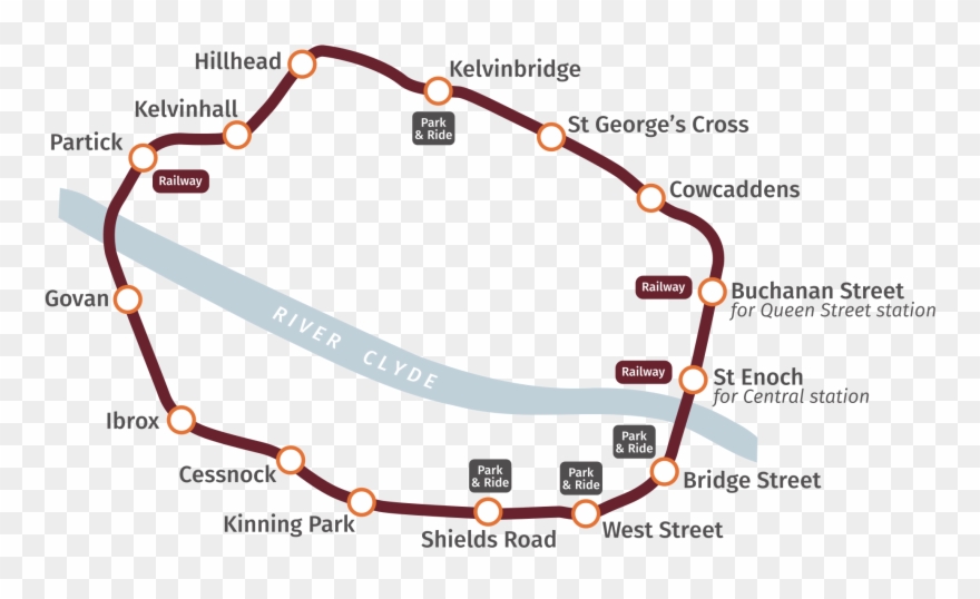 Glasgow Spt Subway Map Clipart (#2327189) - PinClipart