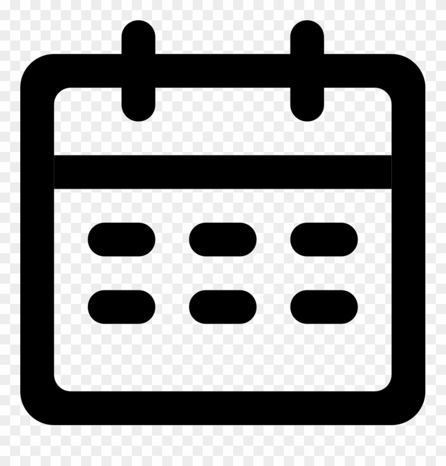Calendar Icon Ascii Clipart (#2338336) - PinClipart