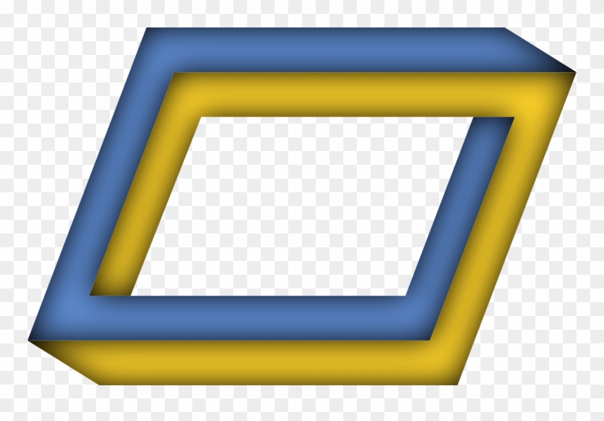 Penrose Rectangular,the Impossible Rectangle,optical Clipart (#2340011 ...