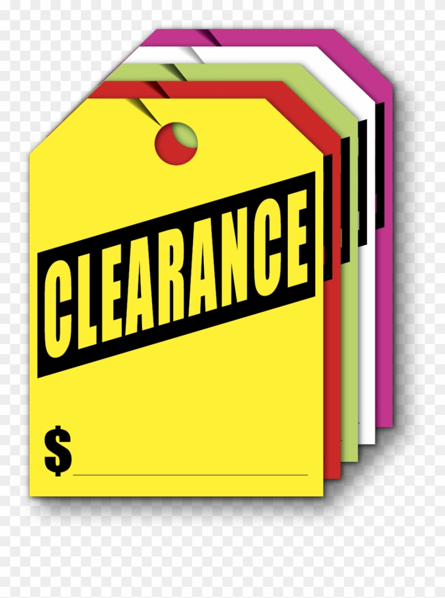 Download “clearance” Hang Tags Clipart (#2343033) - PinClipart