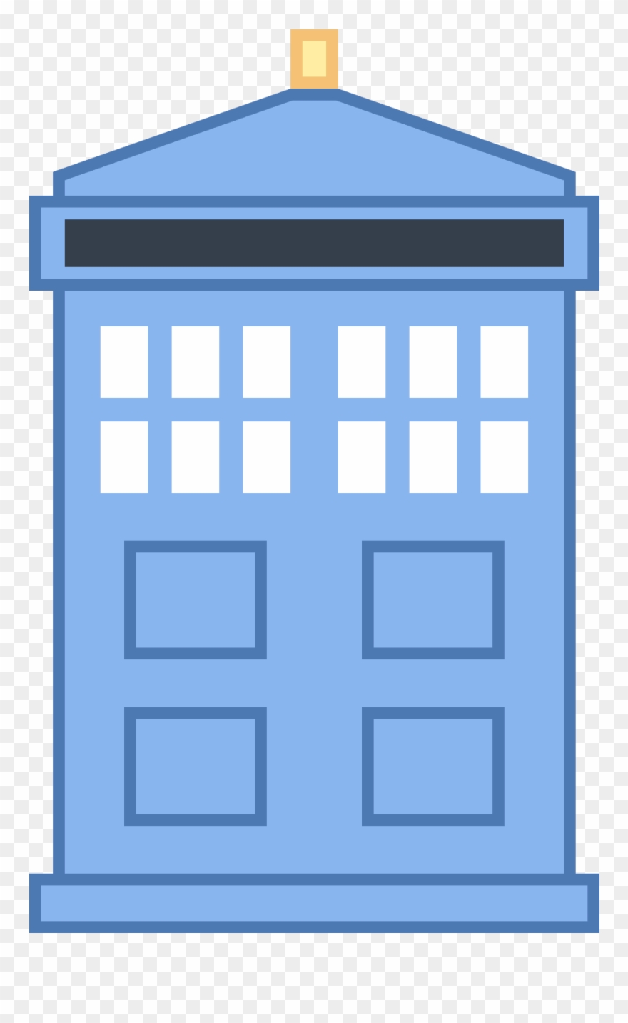 Tardis Icon Clipart (#2349275) - PinClipart