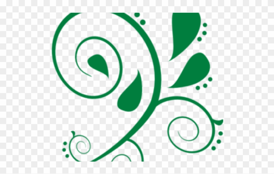 Microsoft Clipart Green Swirls - Png Download (#2377441) - PinClipart