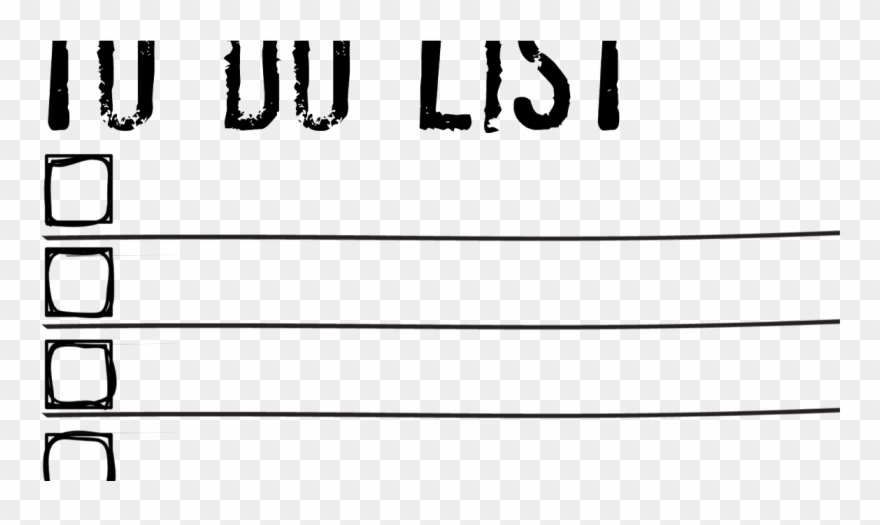 To-do List Clip Art - Png Download (#2383970) - PinClipart