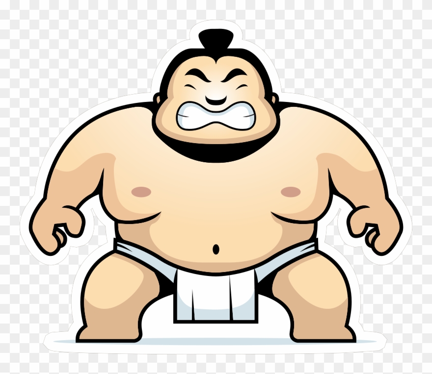 Sumo Wrestler Clip Art - Png Download (#2392455) - PinClipart