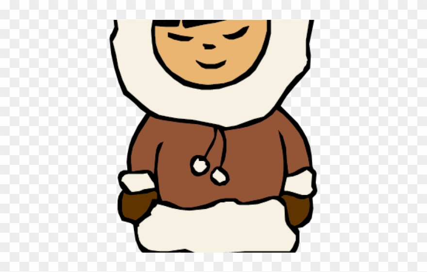Eskimo Clipart Inuit - Cartoon - Png Download (#242371) - PinClipart