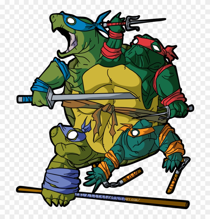 Download Ninja Turtles Clipart Yellow - Teenage Mutant Ninja Snapping ...