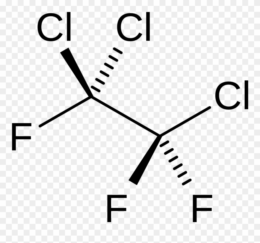 1 - 1 1 2 Trichloro 1 2 2 Trifluoroethane Clipart (#247364) - PinClipart
