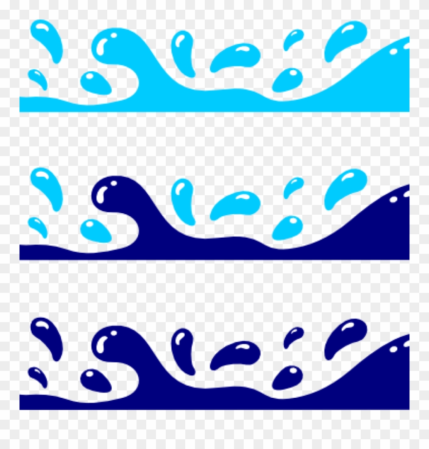 Download Ocean Waves Clipart Png Transparent Library - Water Splash ...