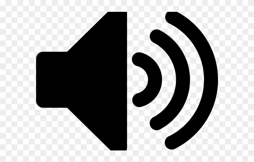 Sound Wave Clipart Volume Sound - Volume Icon Grey Png Transparent Png ...