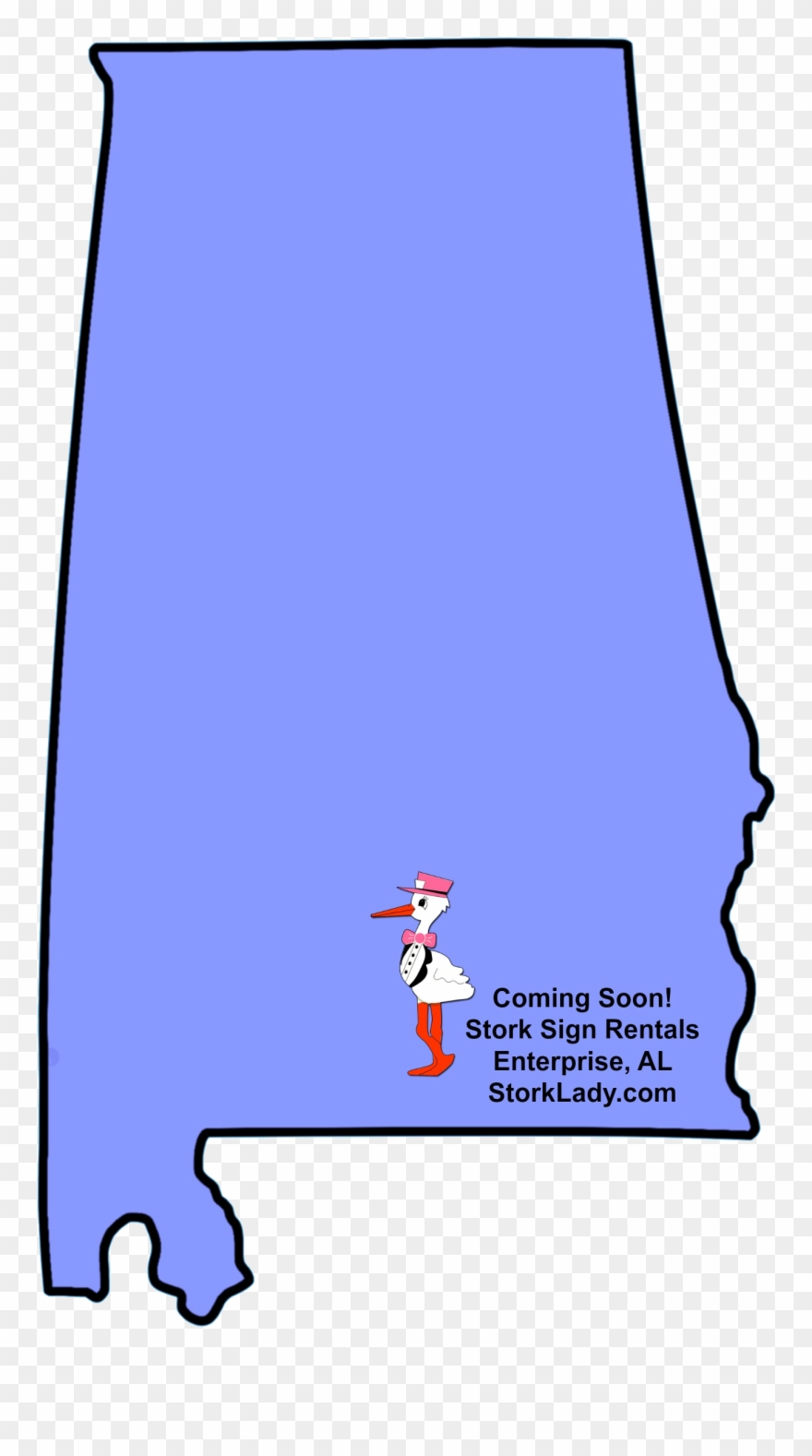 Enterprise, Al Stork Lawn Sign Rentals Clipart (#2410587) - PinClipart