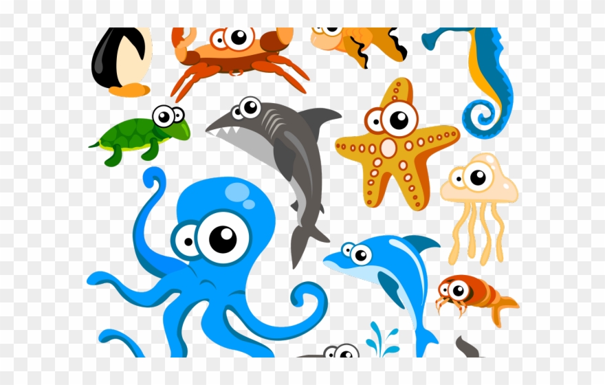 Sea Monster Clipart Nautical Sea - Png Download (#2448293) - PinClipart