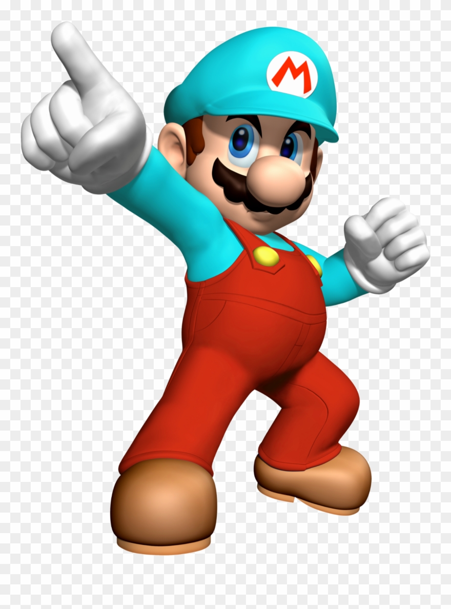Ice Mario Clipart (#2464384) - PinClipart