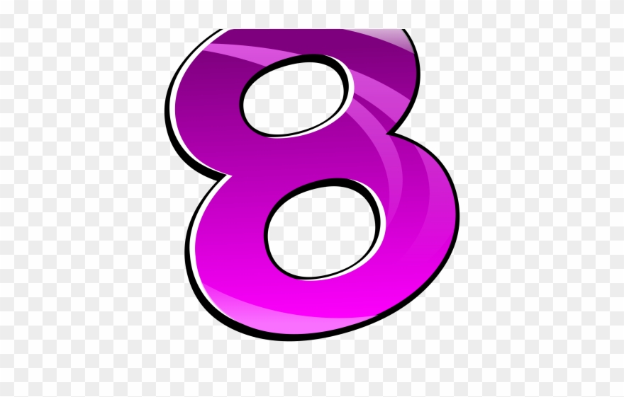 Number Clipart Purple - Png Download (#2470364) - PinClipart