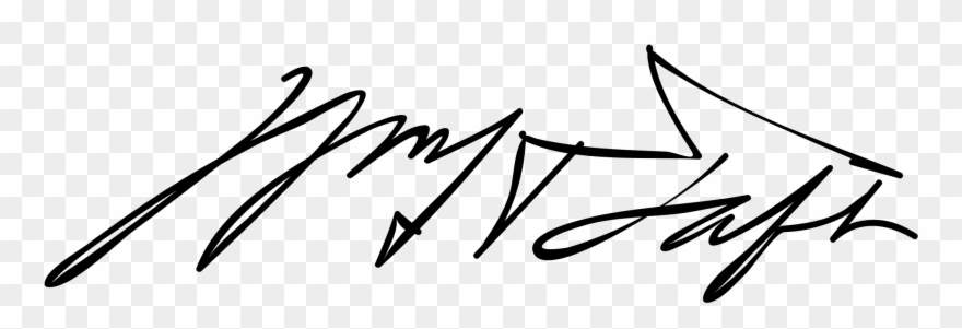 Signature Clip Art - Png Download (#2489617) - PinClipart