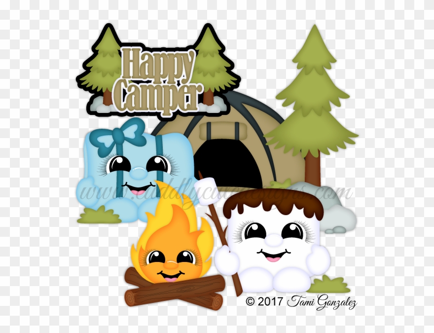 Camping Cuties Camping With Kids, Cute Designs, Clip - Decal - Png ...
