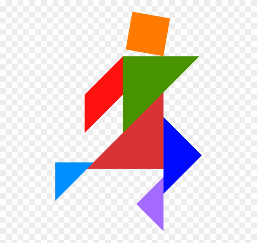Tangram Puzzle Triangle Graphic Arts Clipart (#2512284) - PinClipart