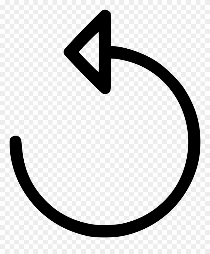 Arrow Circular Arrow Turn Rotation Rotate Comments Clipart (#2516287 ...