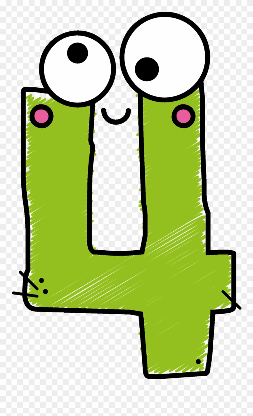 Number Four Clipart (#2522031) - PinClipart