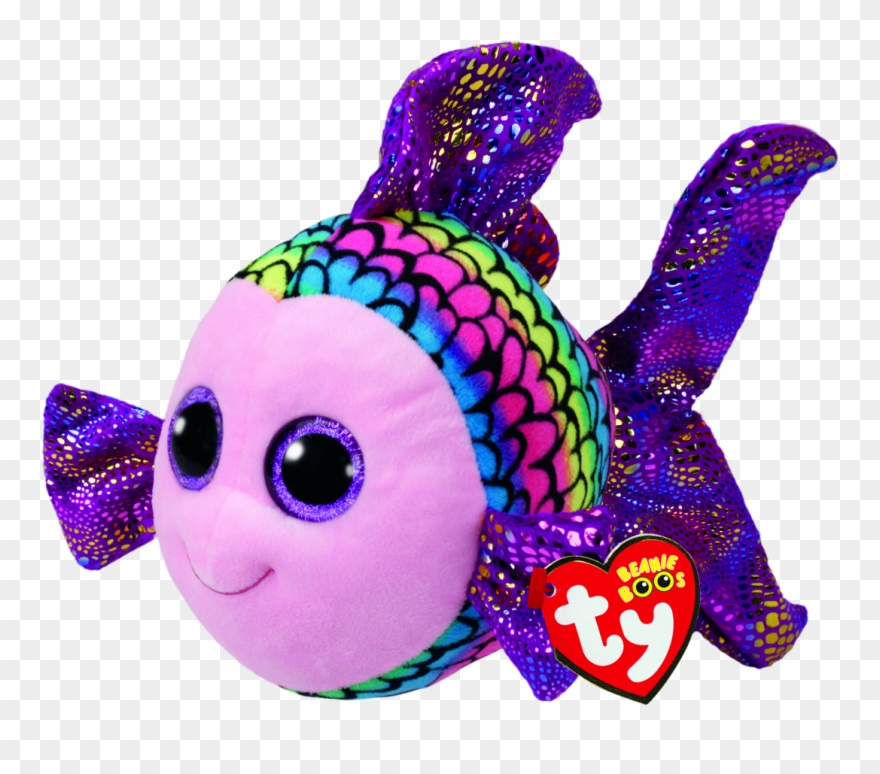 Ty Beanie Boo Flippy The Fish Clipart (#2527107) - PinClipart