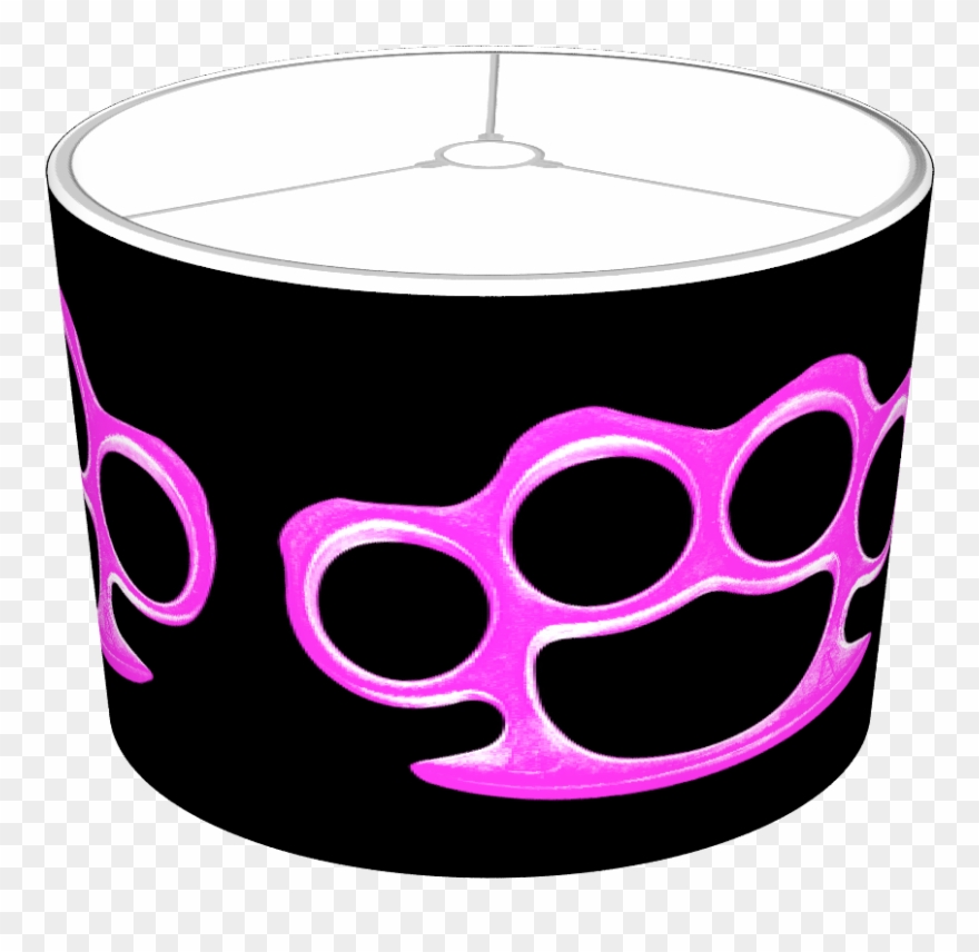 Pink Knuckle Duster Lampshade Clipart (#2529075) - PinClipart