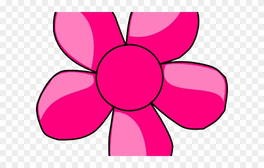 Pink Flower Clipart Pink Object - Png Download (#2529777) - PinClipart