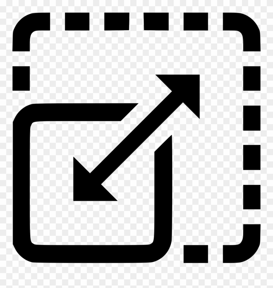 Resize Icon Download Onlinewebfonts Clipart (#2534183) - PinClipart