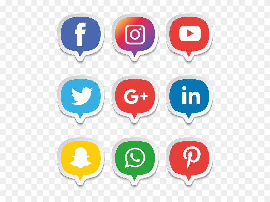 Download Vector Free Media Icons Set Logo Illustrator Png And Clipart ...